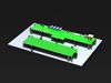 PCB Press Fit Fixture MOD201206 3D model rigged | CGTrader