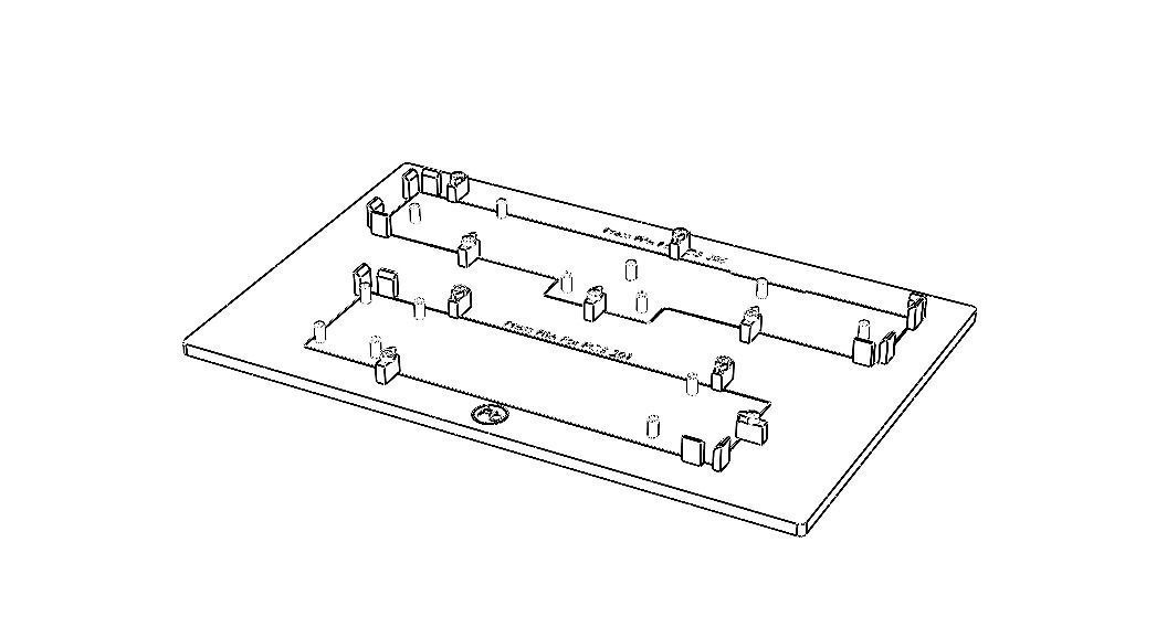 PCB Press Fit Fixture MOD201206 3D model rigged | CGTrader