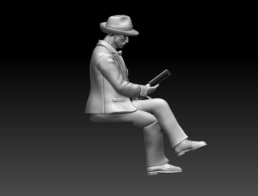 PASSENGER 3D model 3D printable | CGTrader