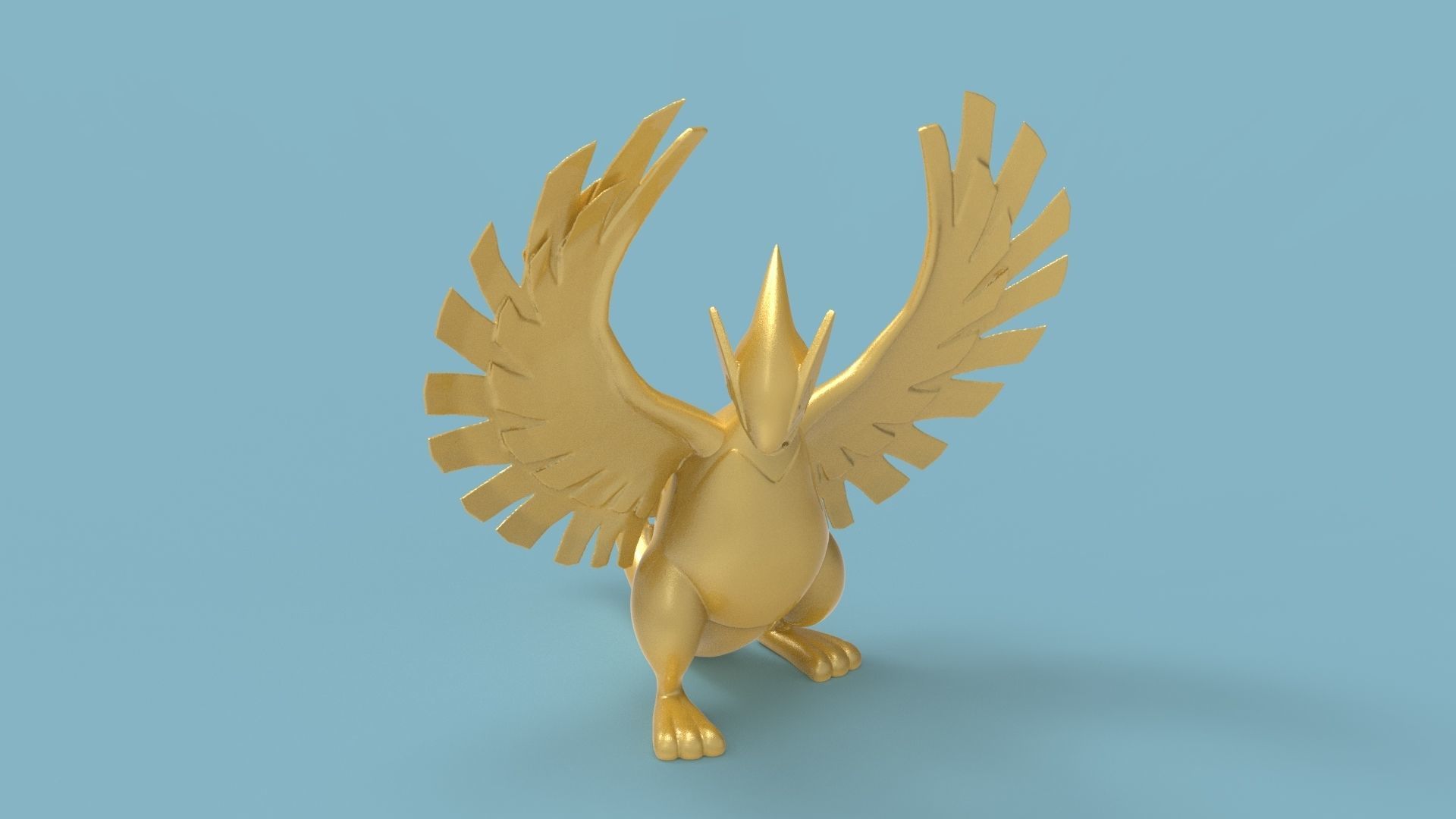Pokemon combines Lugia and Ho-oh 3D model 3D printable | CGTrader