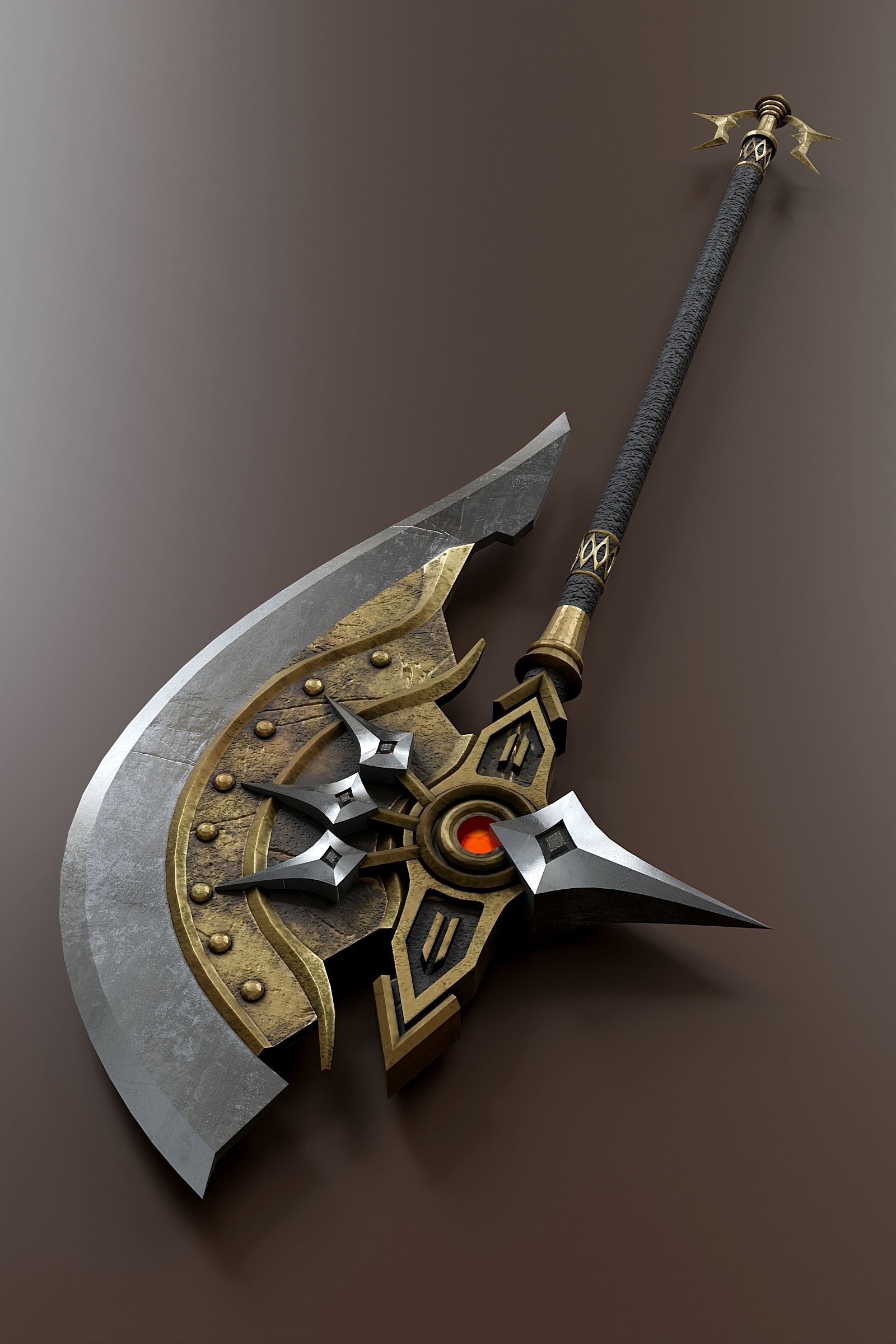 Fantasy weapon set 77 3D model | CGTrader