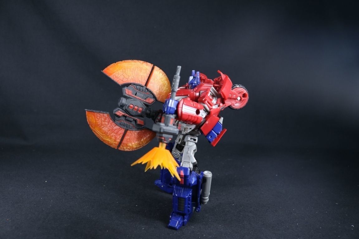 Optimus Prime Battle Axe from Transformers War for Cybertron 3D model ...