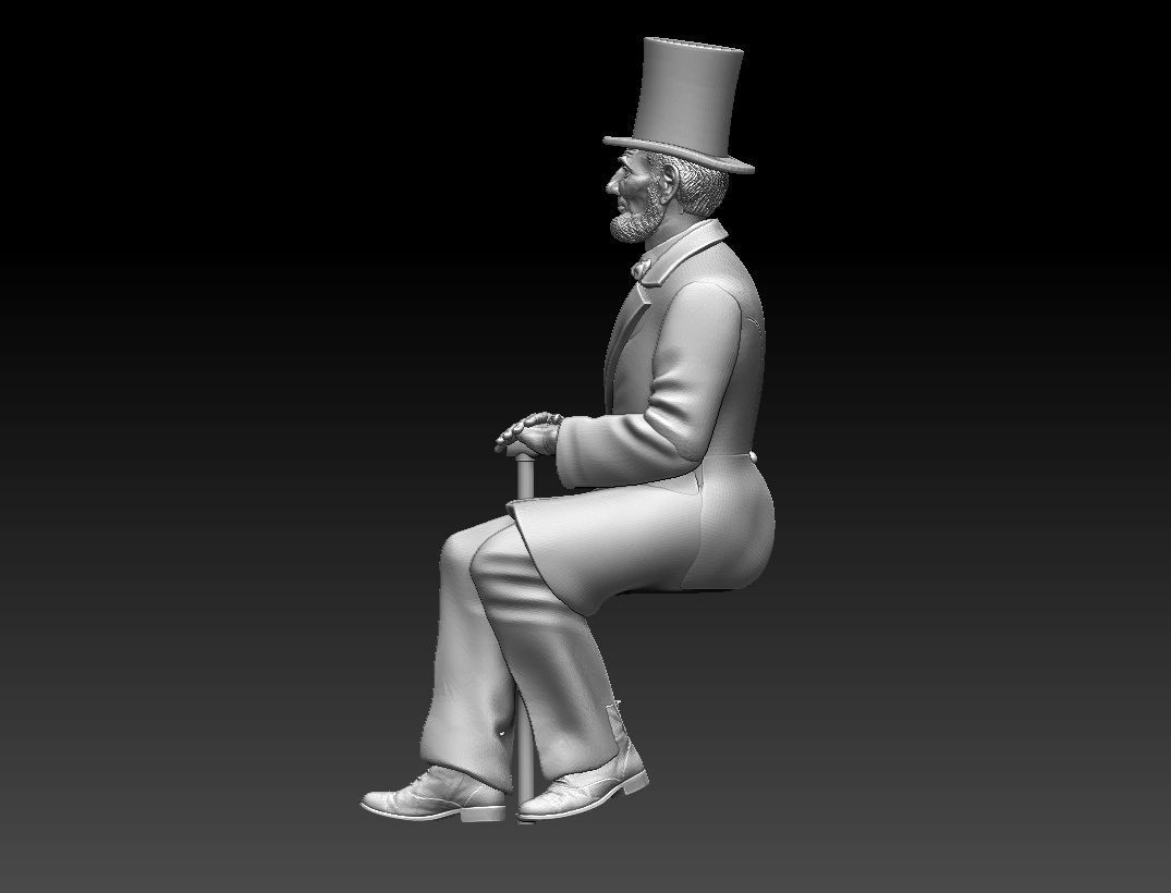 PASSENGER 3D model 3D printable | CGTrader