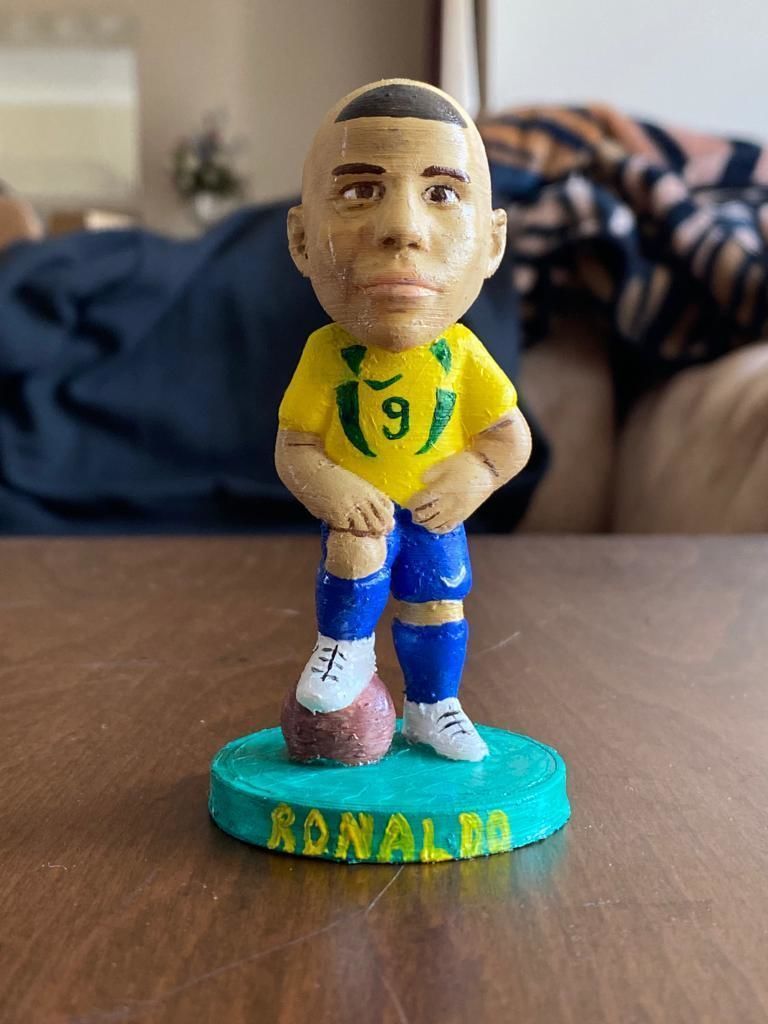 RONALDO NAZARIO FENOMENO PRINTABLE MODEL 3D model 3D printable | CGTrader