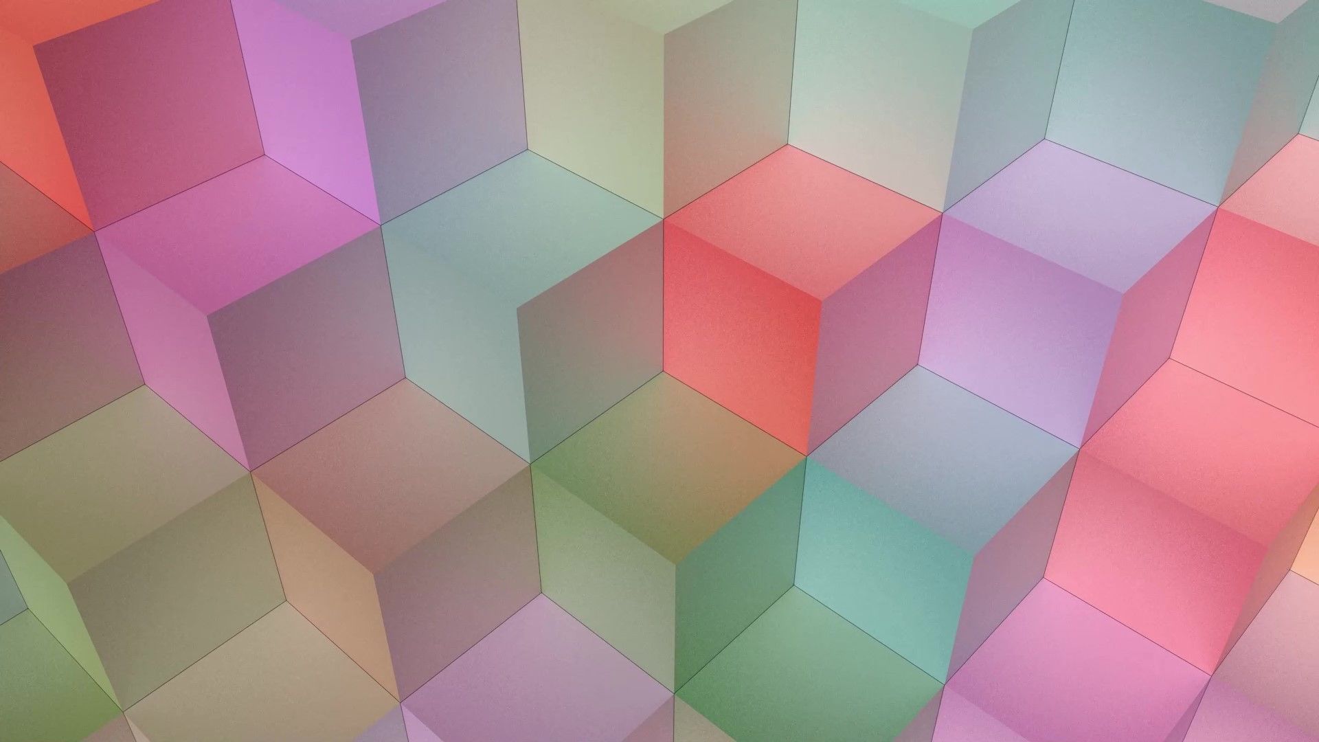 Cubes Environment 3D model | CGTrader