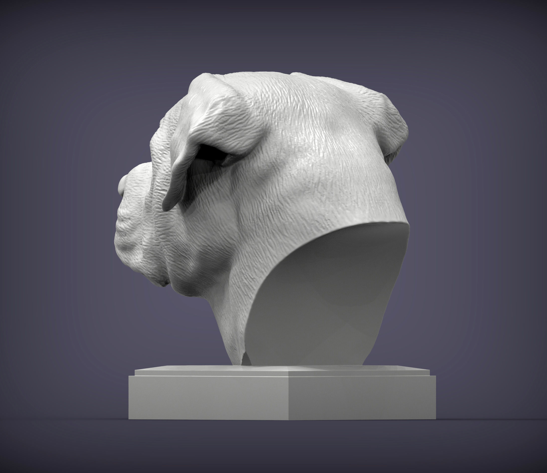 rottweiler 3D print model 3D model 3D printable | CGTrader