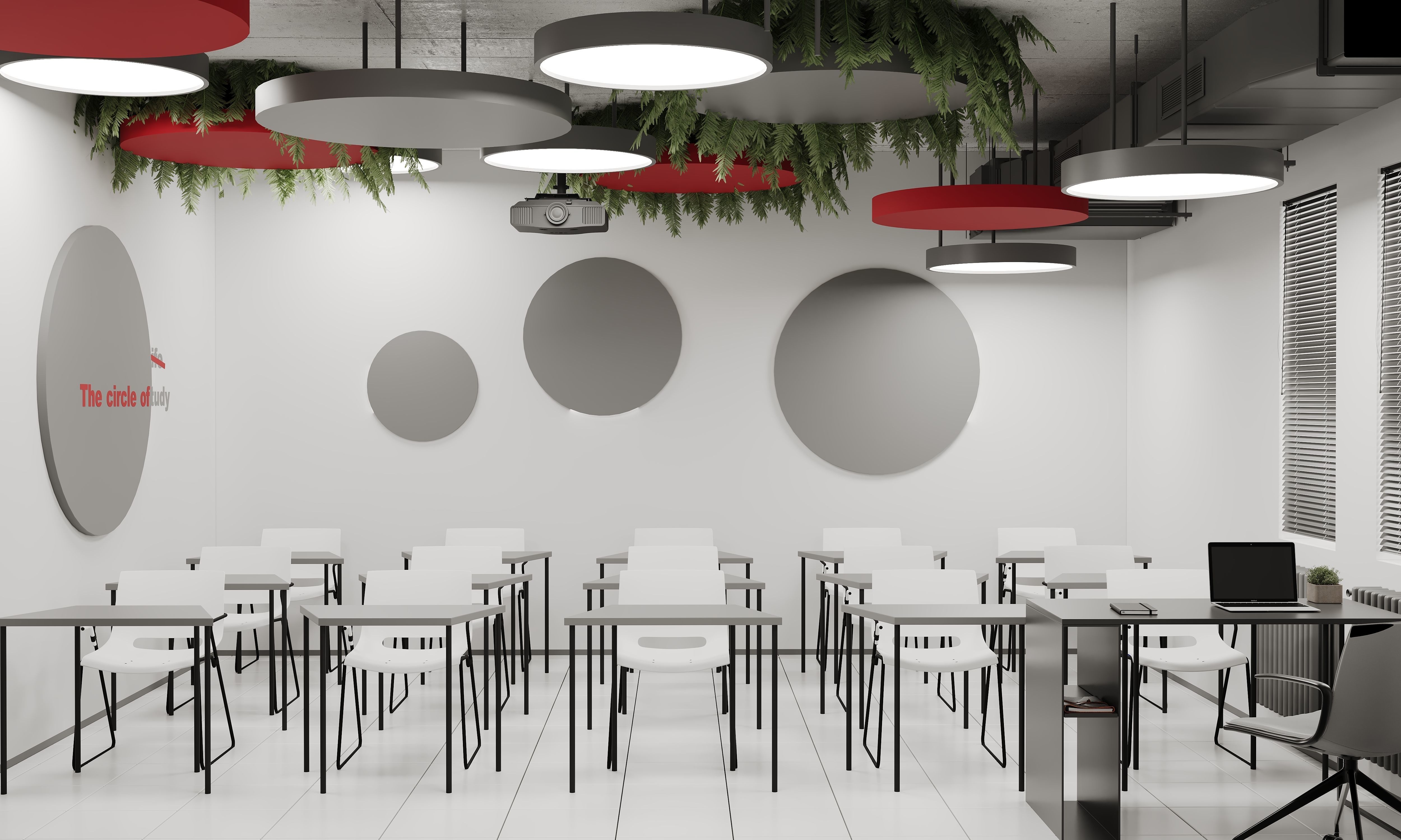 English learning center 3D model | CGTrader