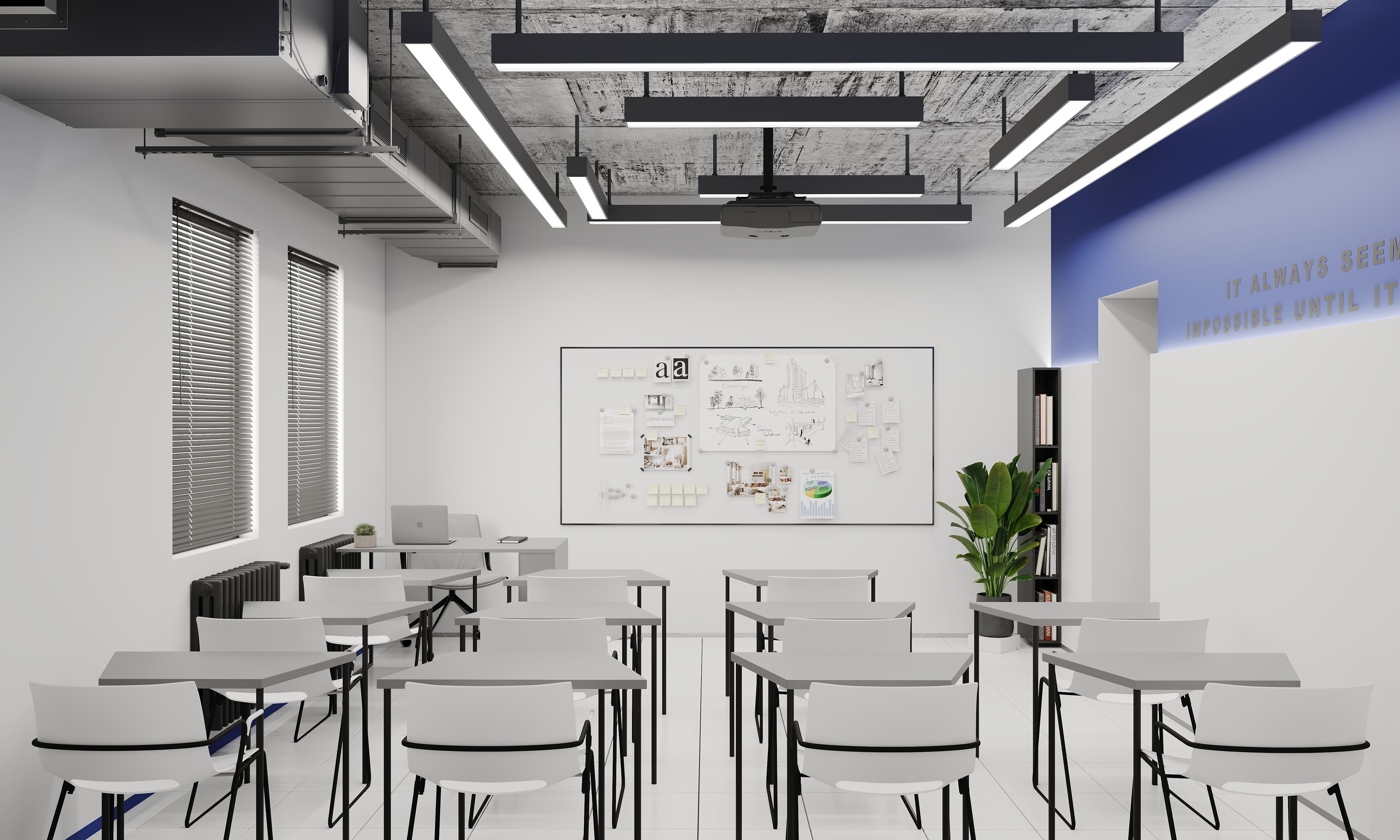English learning center 3D model | CGTrader