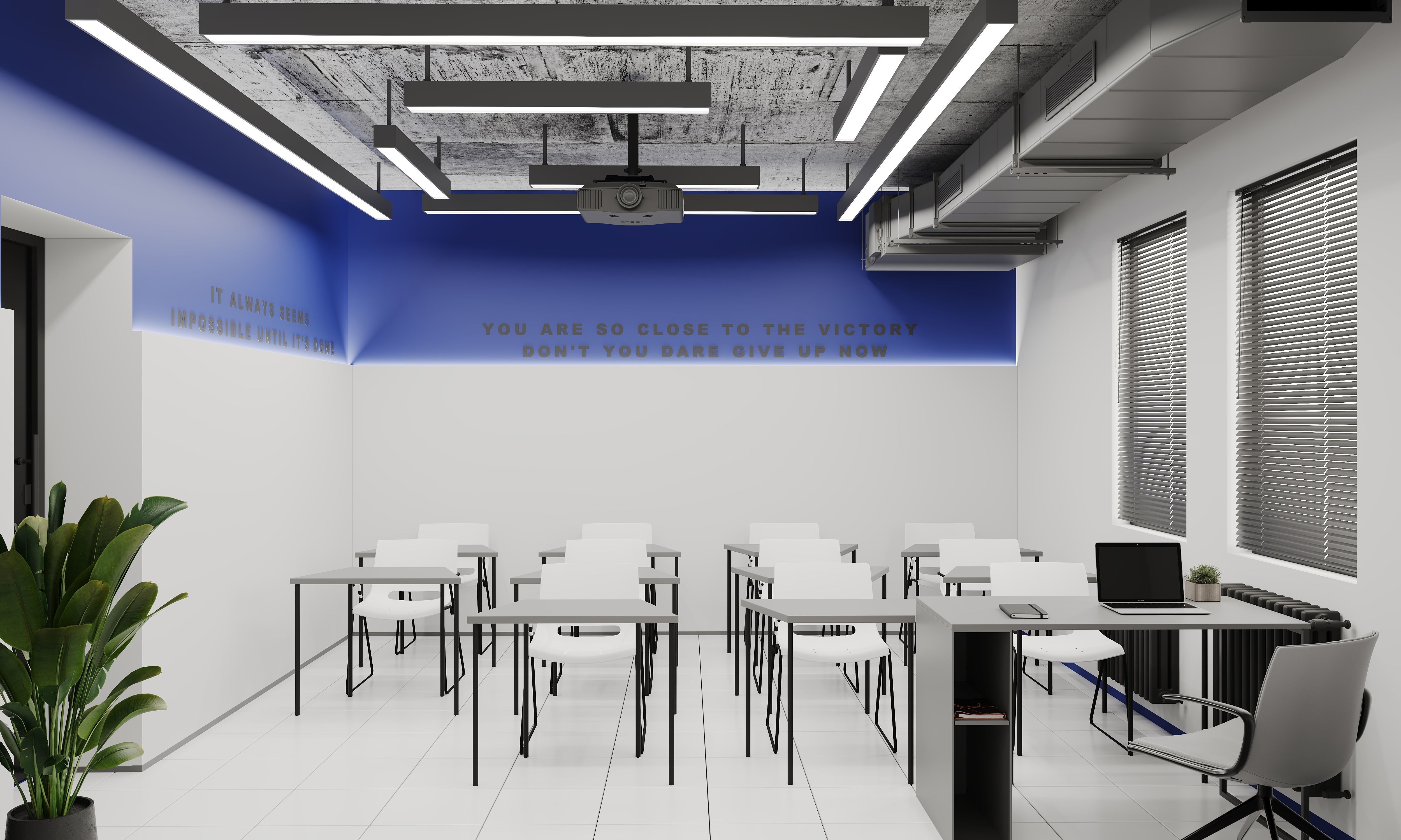 English learning center 3D model | CGTrader