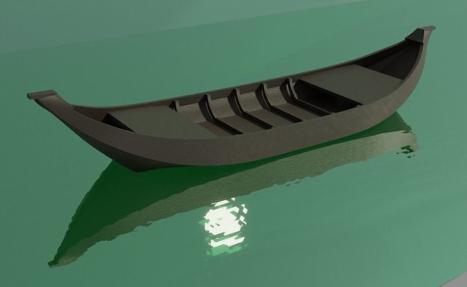 CANOE 3D model | CGTrader