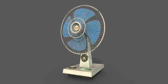 Table fan 3D model | CGTrader