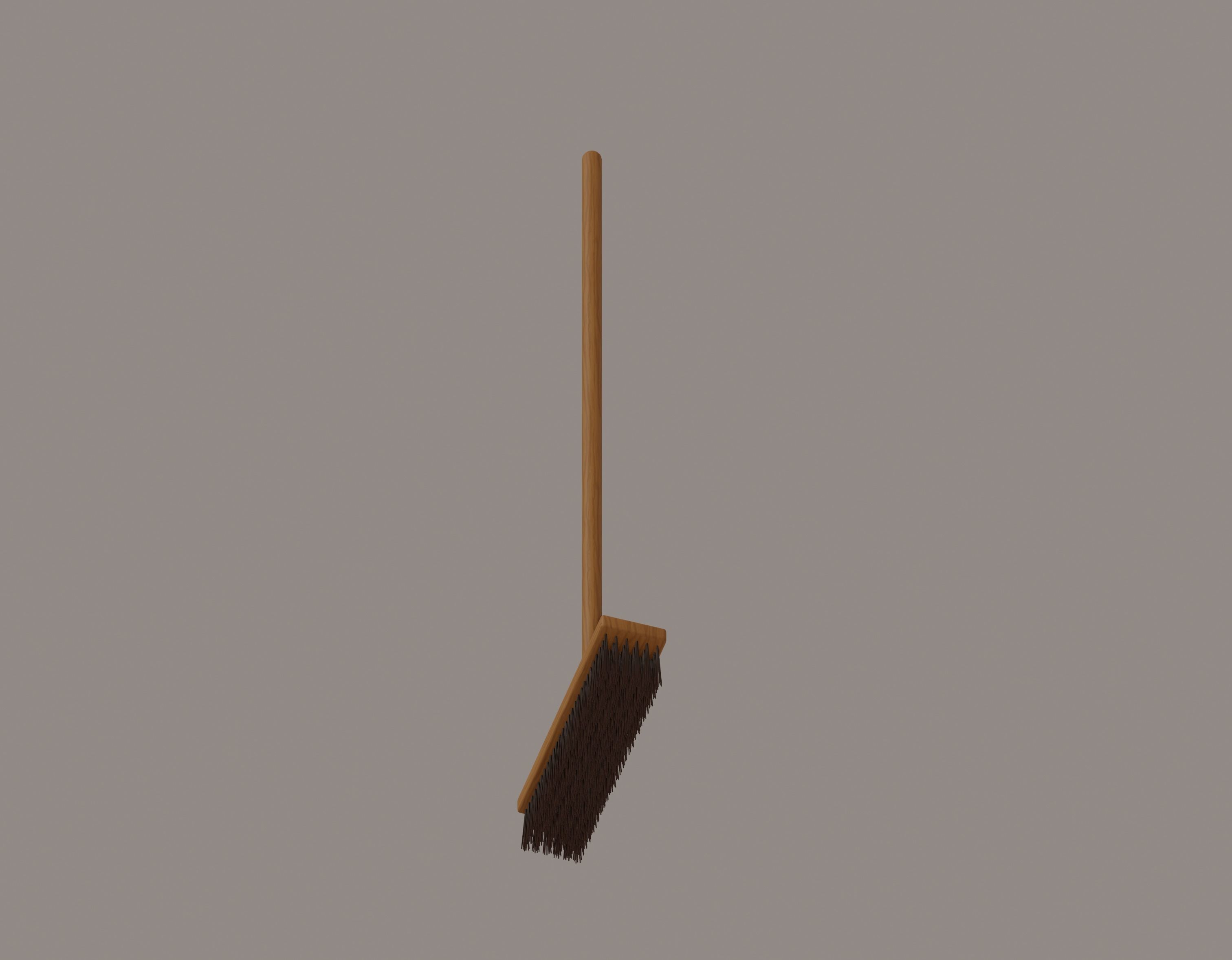 Outdoor Broom 3D model | CGTrader