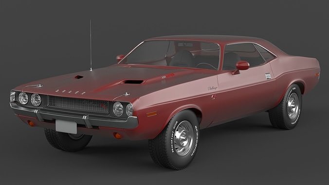 Dodge Challenger 3D model | CGTrader