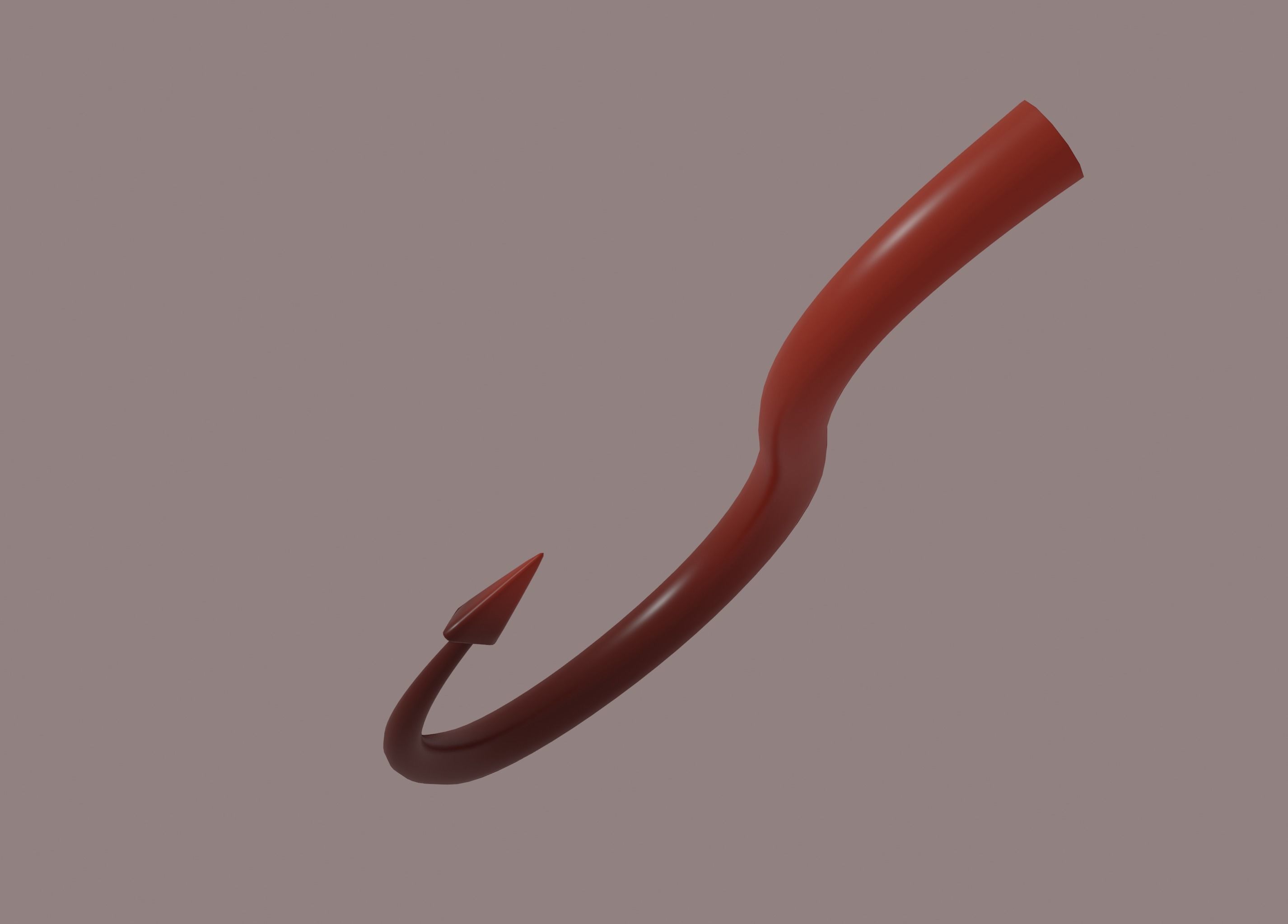 Devils Tail 3D model rigged | CGTrader