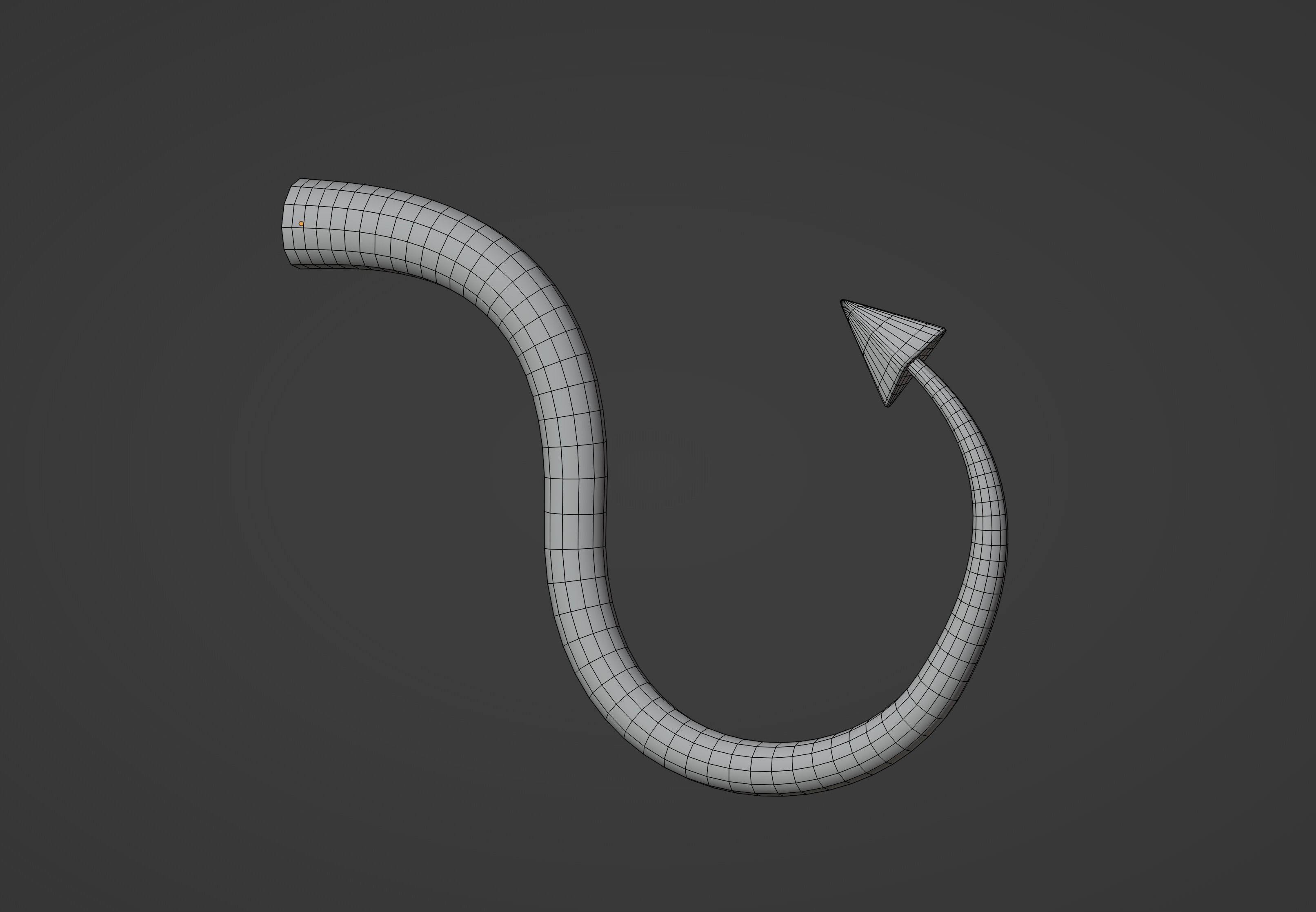 Devils Tail 3D model rigged | CGTrader