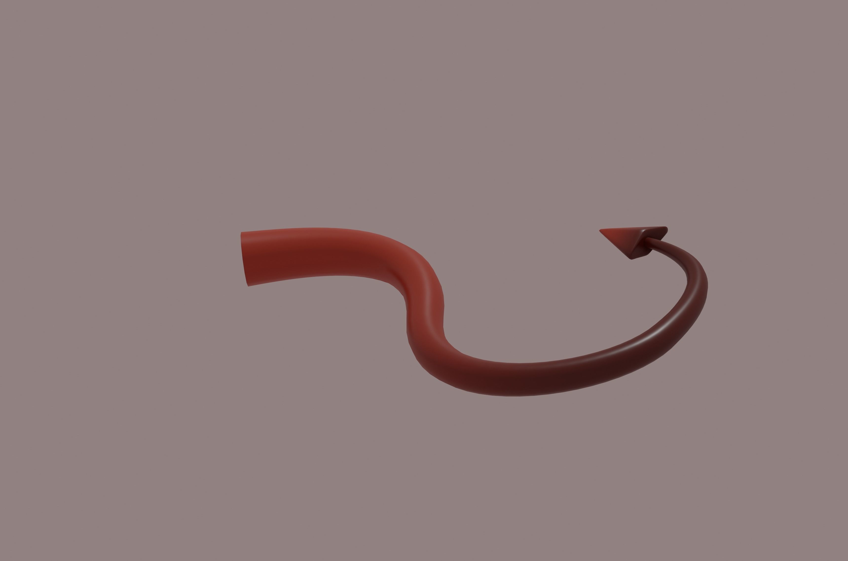 Devils Tail 3D model rigged | CGTrader