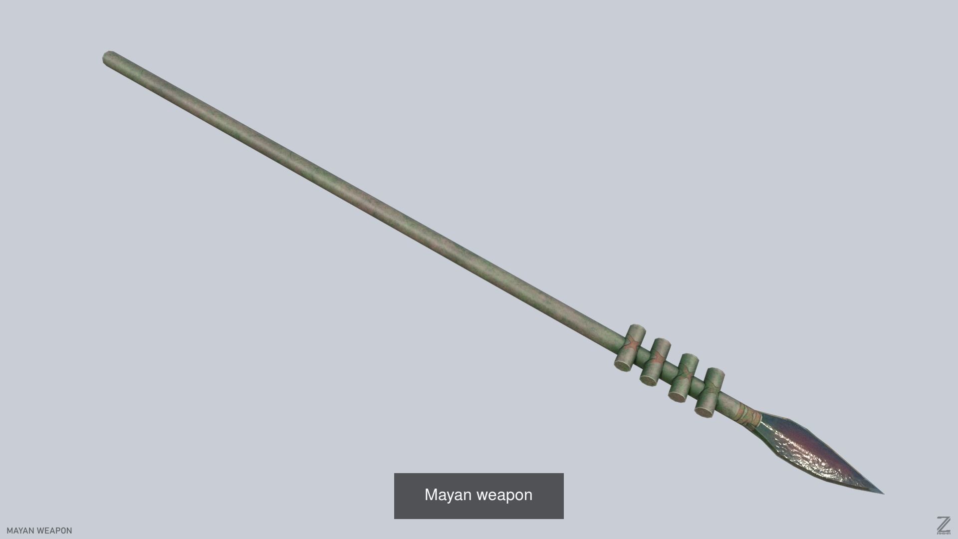 Mayan weapon collection VR / AR / low-poly | CGTrader