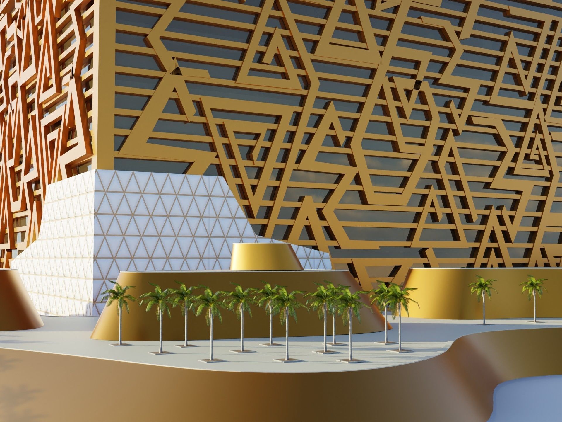 The Mukaab - Saudi Arabia 3D model | CGTrader