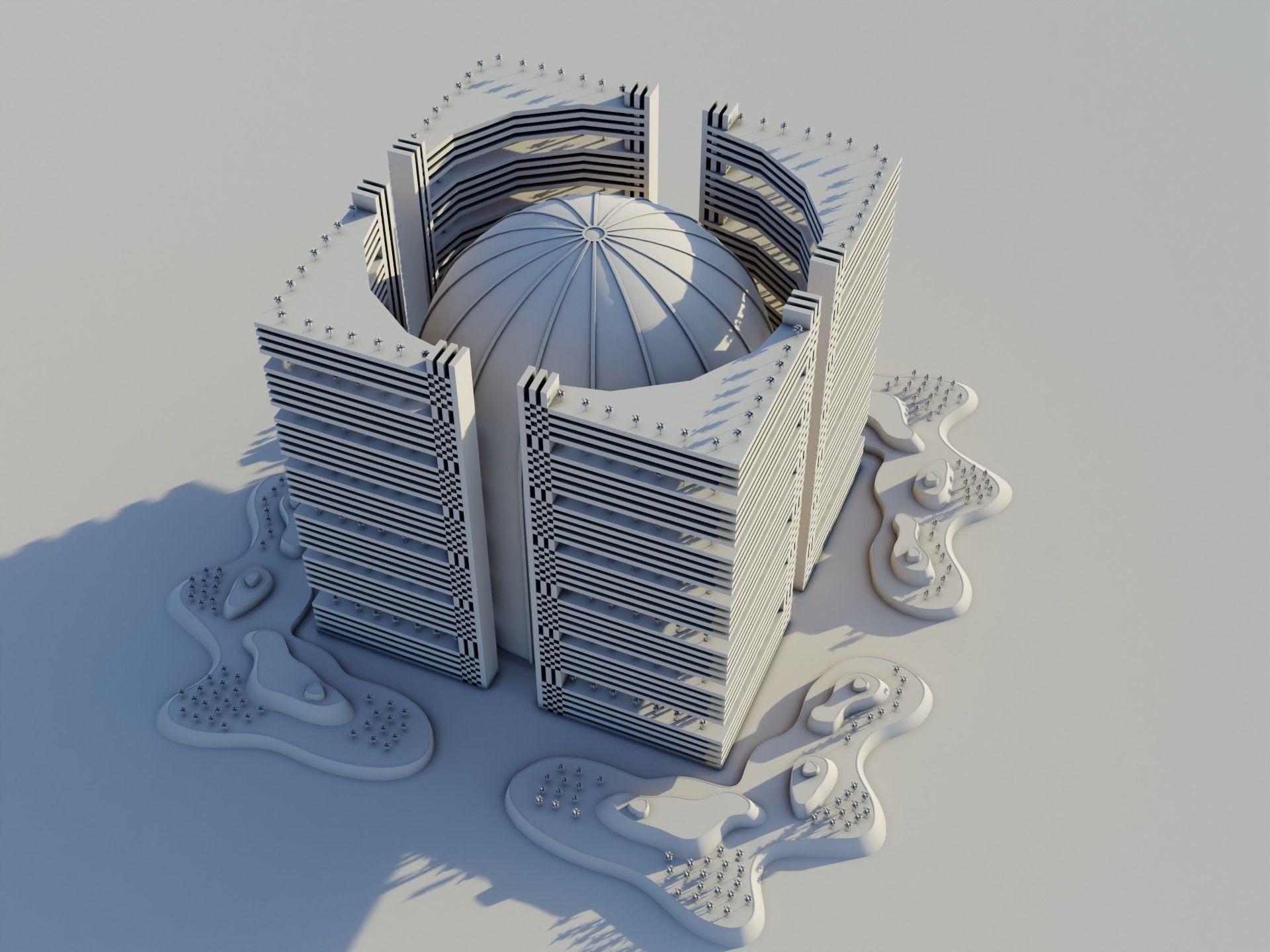 The Mukaab - Saudi Arabia 3D model | CGTrader