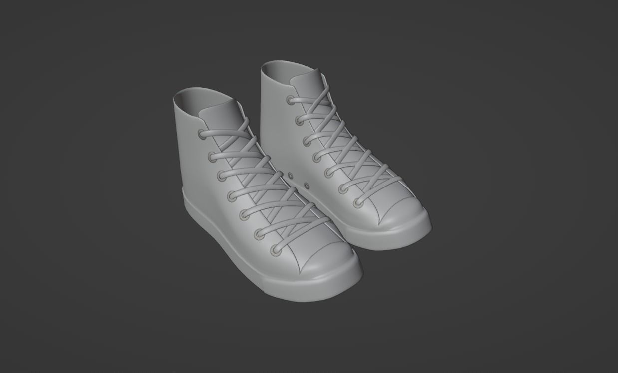 Sneaker 3D Model with Textures 3D model | CGTrader