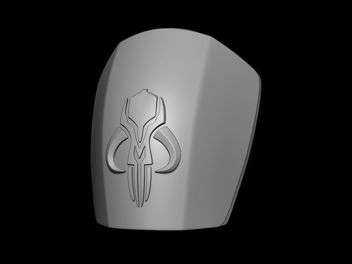 Mandalorian Shoulder Armor 3d digital download Bo katan Shoulder 3D ...