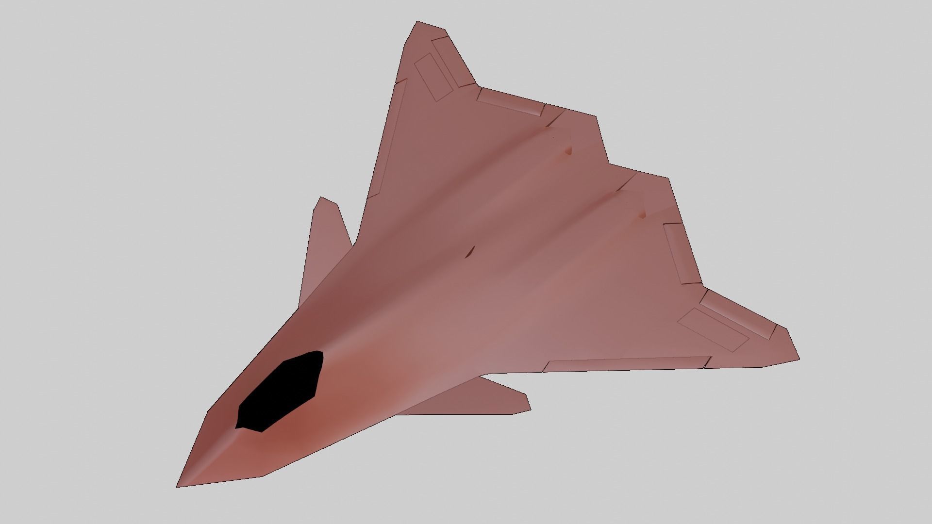 3D model FA-XX Concept US Stealth Fighter VR / AR / low-poly | CGTrader
