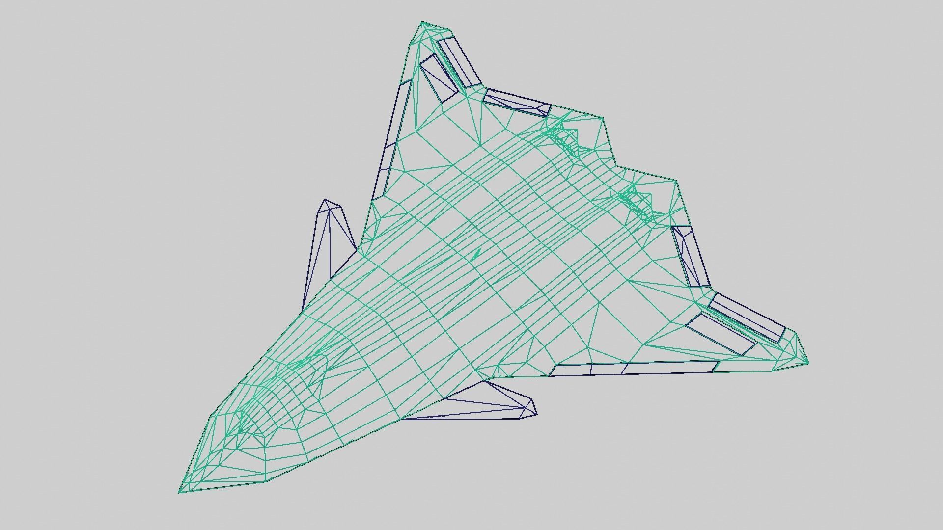 3D model FA-XX Concept US Stealth Fighter VR / AR / low-poly | CGTrader
