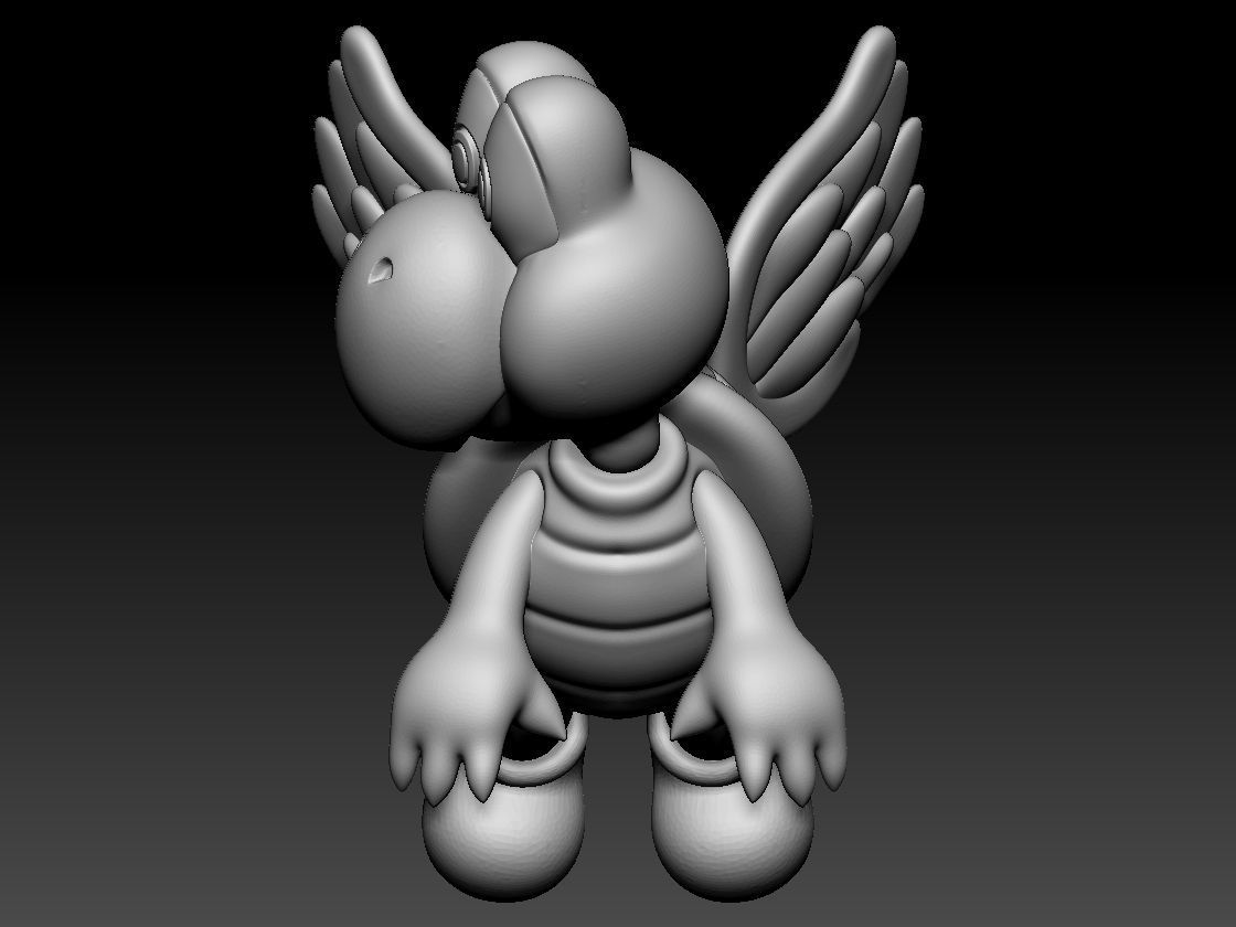 Koopa Troopa 3D model 3D printable | CGTrader