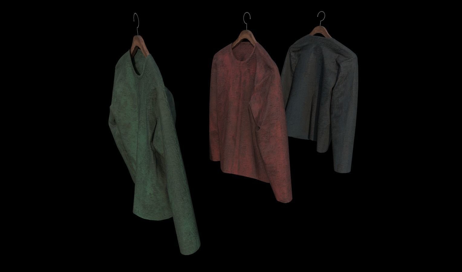 3D model Clothes Prop Pack VR / AR / low-poly | CGTrader