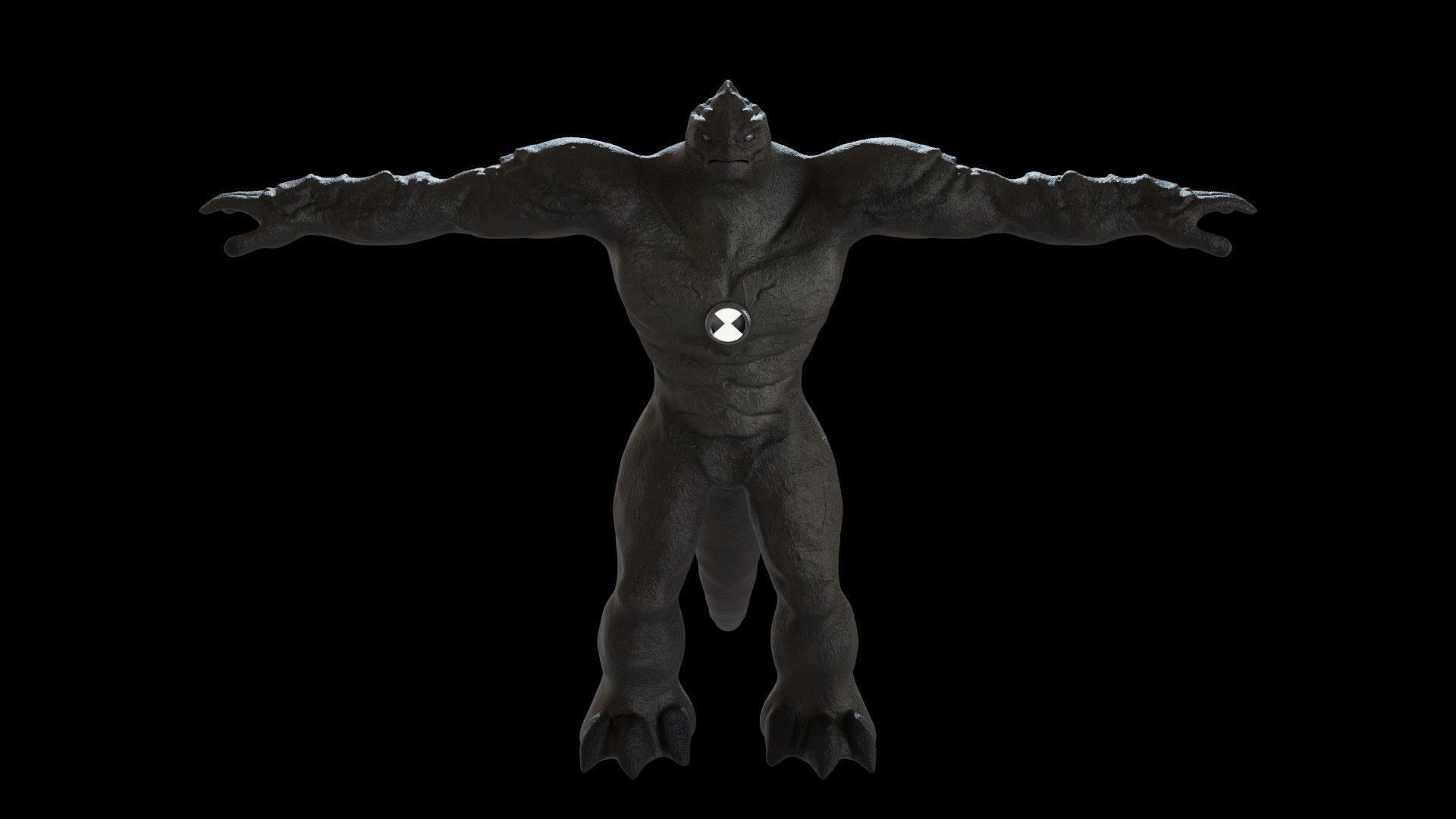 Ben 10 Humungousaur 3D Model 3D model animated rigged | CGTrader