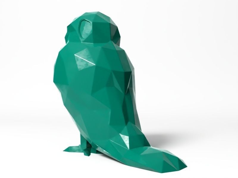 Polygon Owl 3D model 3D printable | CGTrader