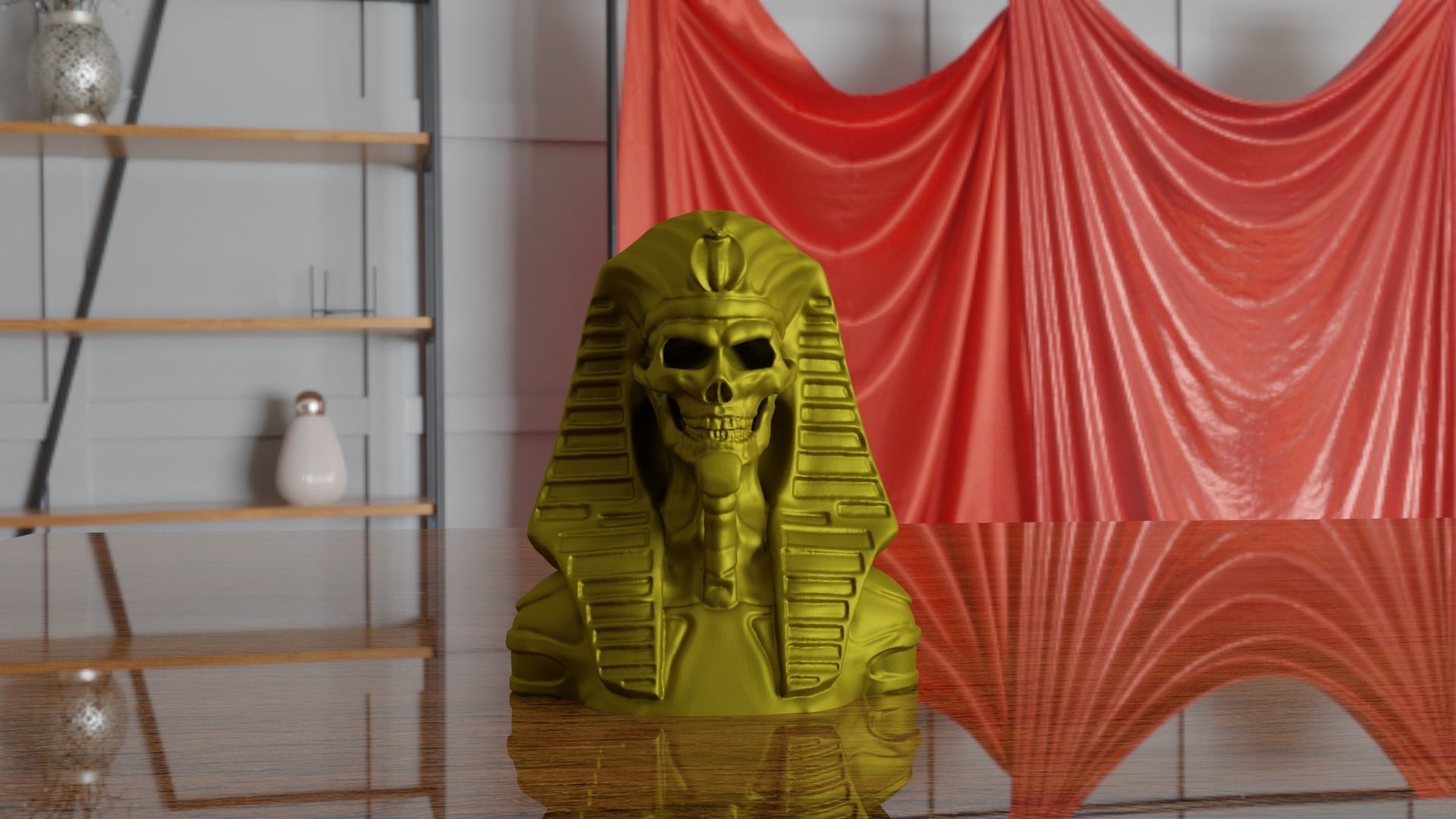 Tutankhamun firaoun 3D model 3D printable | CGTrader