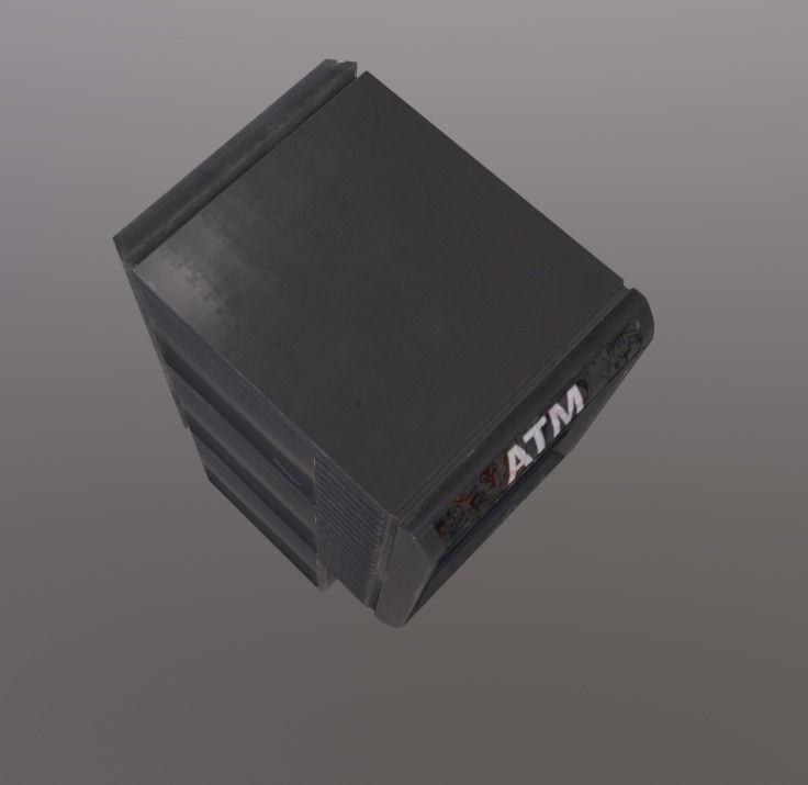 3D model ATM PBR VR / AR / low-poly | CGTrader