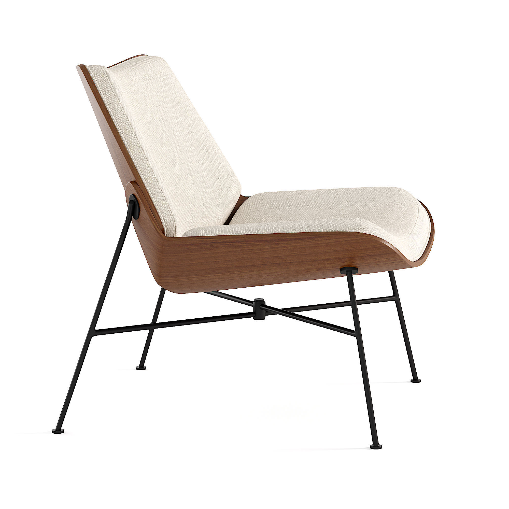 Vesper Lounge chair 3D model | CGTrader