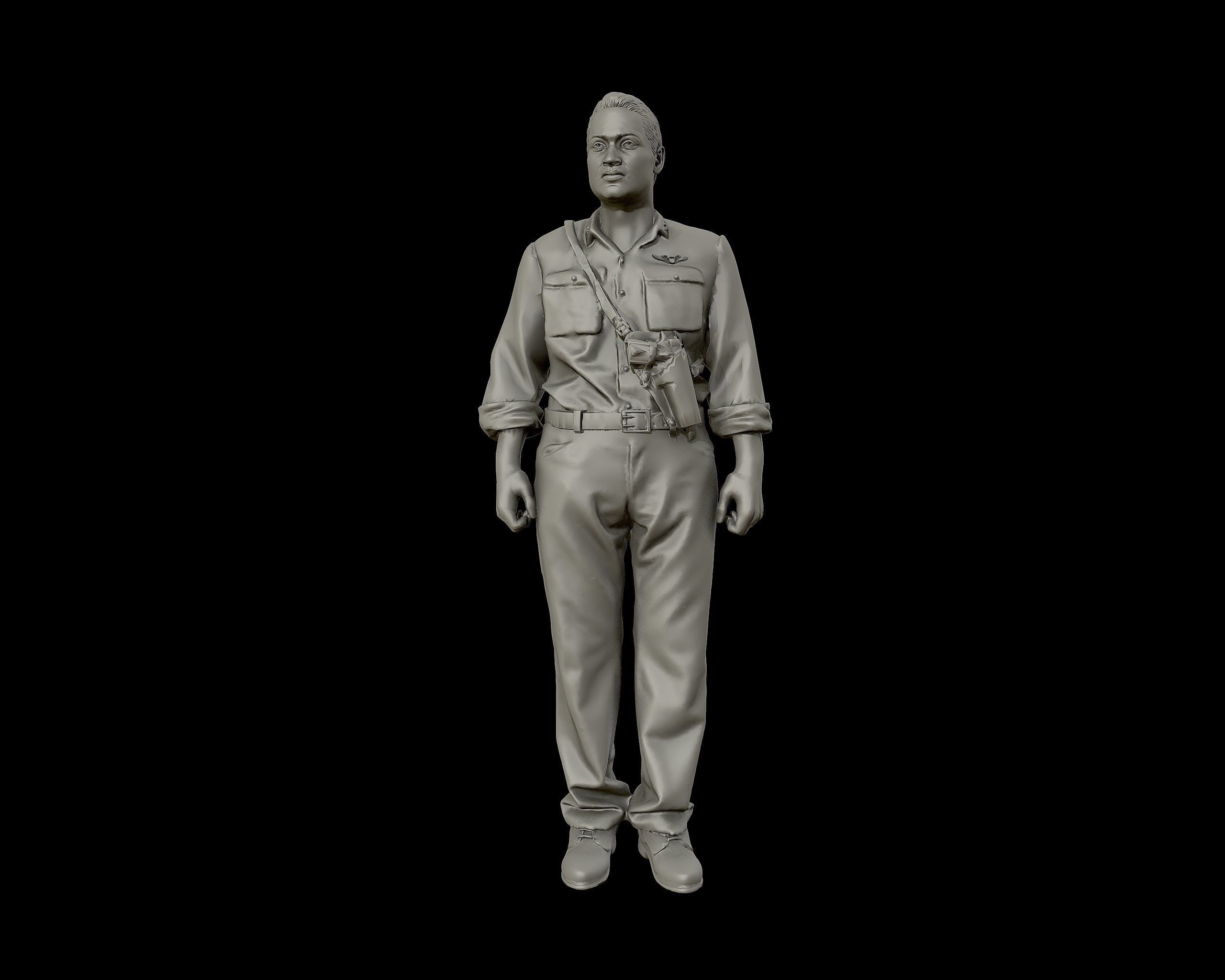 Pappy Boyington 3D model 3D printable | CGTrader