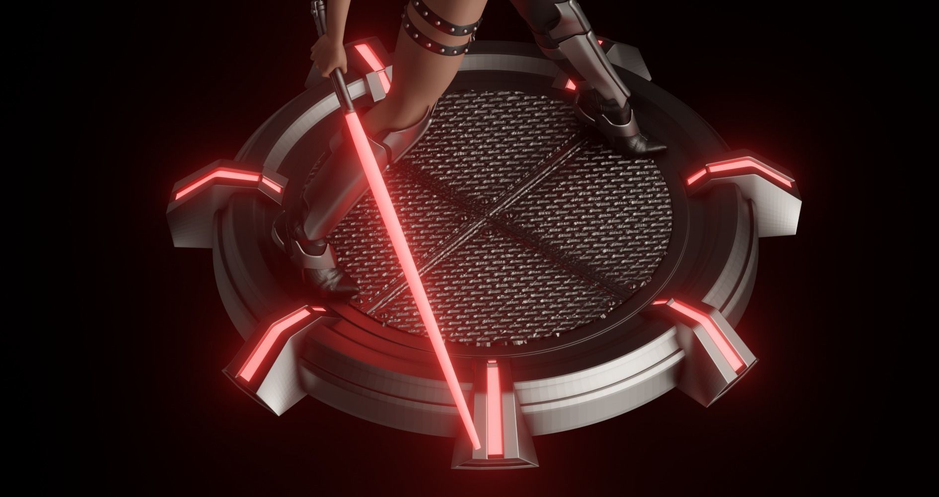 Star Wars Ashoka Tano Sith - UPGRADE NEW HEAD 3D model 3D printable ...