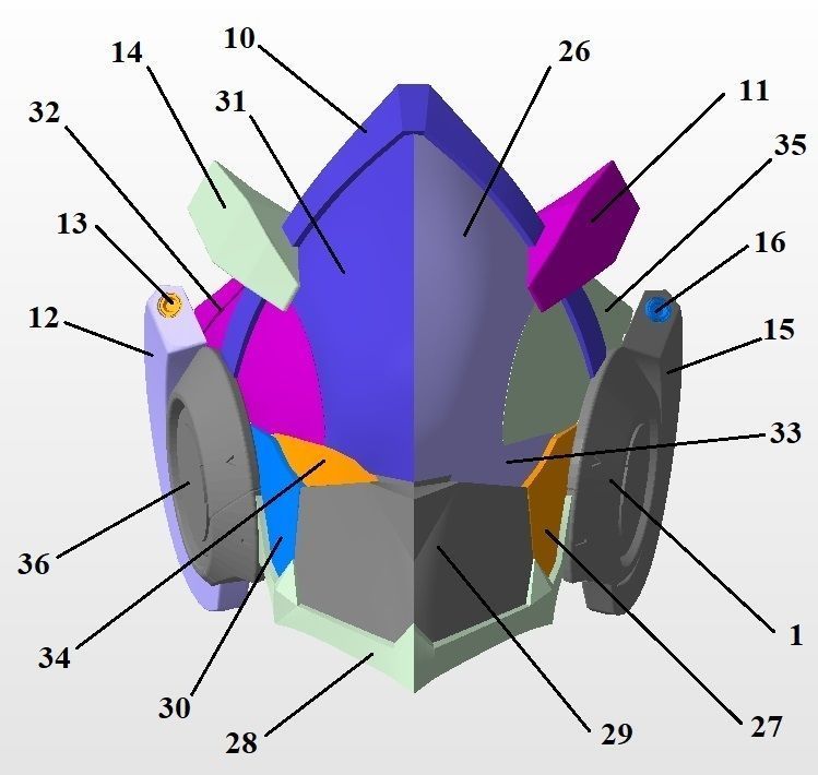 Zenless Zone Zero - Billy Kid mask and costume accessories 3D model 3D ...