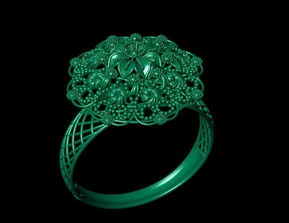 Rings 3D model 3D printable | CGTrader