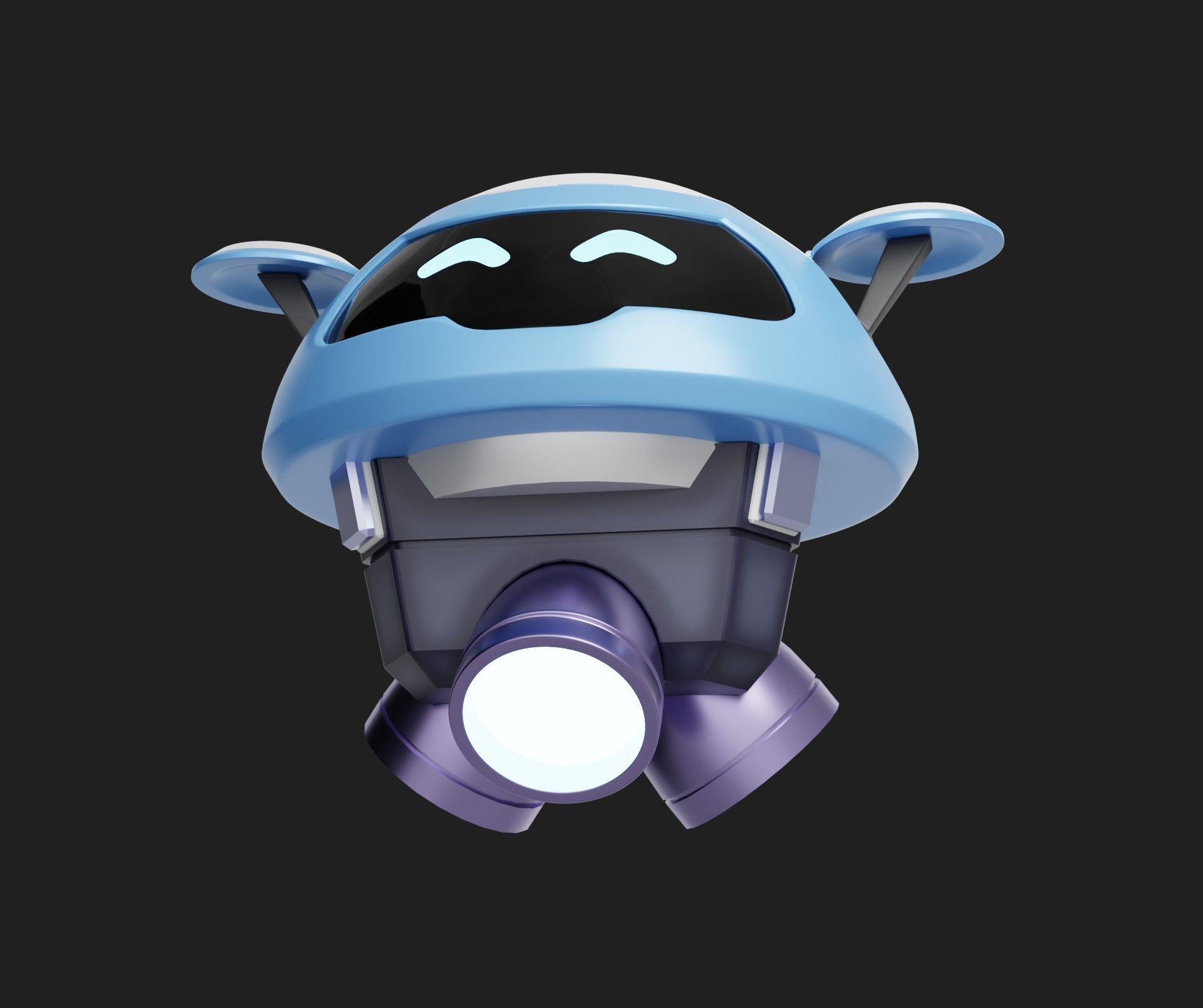 Mei Robot Snowball from Overwatch 2 - cosplay props 3D model 3D ...