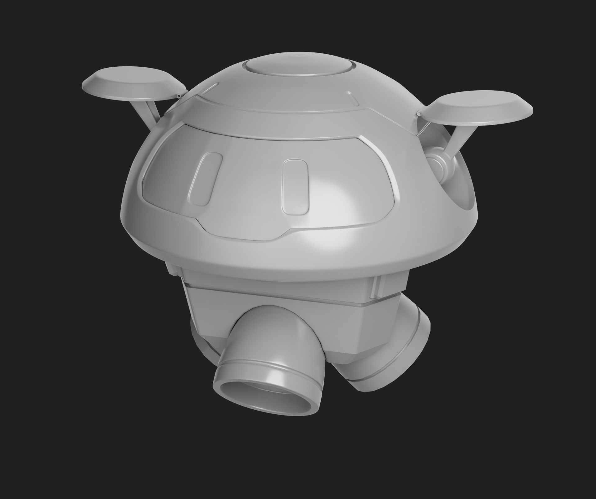 Mei Robot Snowball from Overwatch 2 - cosplay props 3D model 3D ...