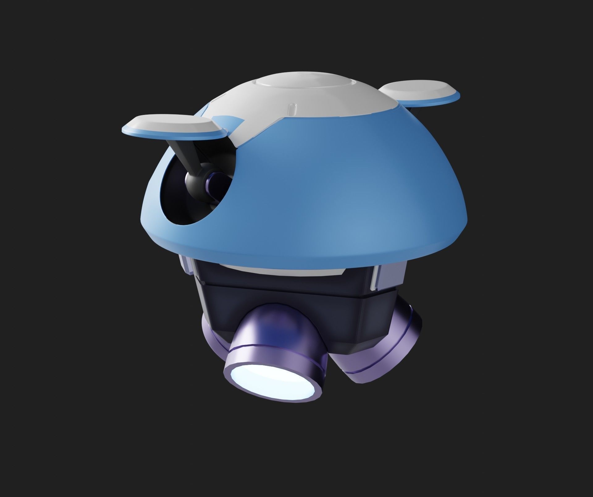 Mei Robot Snowball from Overwatch 2 - cosplay props 3D model 3D ...