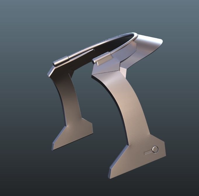 Overwatch 2 - Mercy Gold Halo Headband - cosplay props 3D model 3D ...