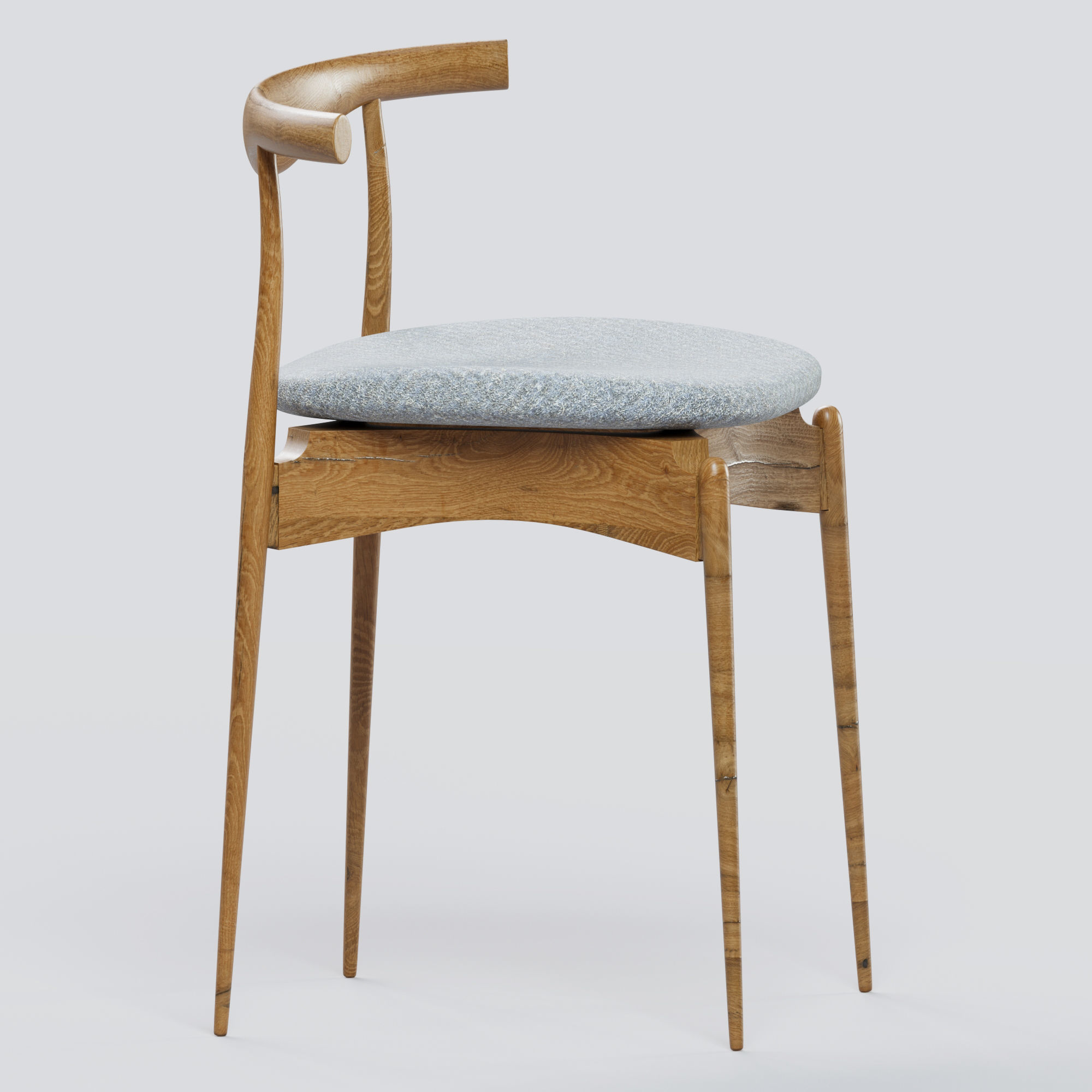 CH20 Elbow Chair free 3D model | CGTrader