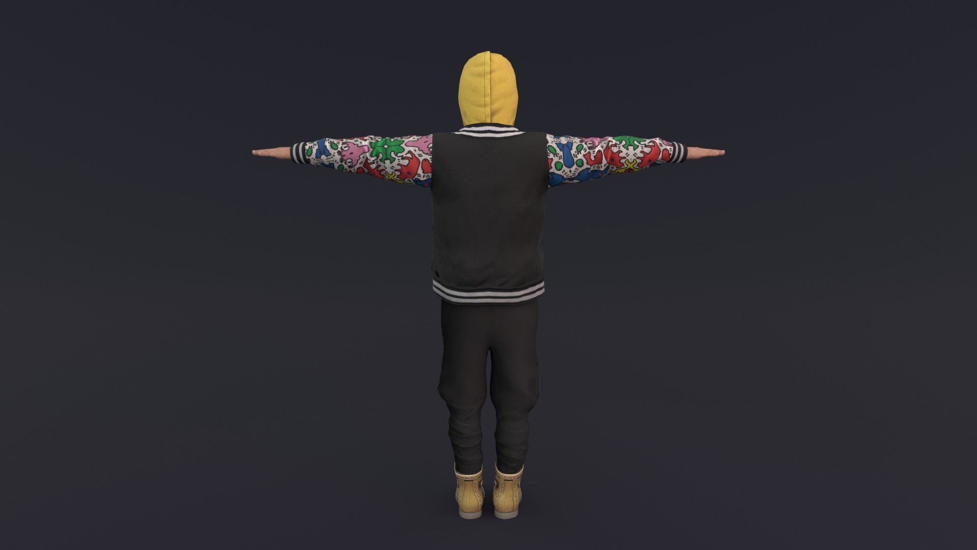 3D model Hip Hop Man Rigged 3D Modle VR / AR / low-poly | CGTrader
