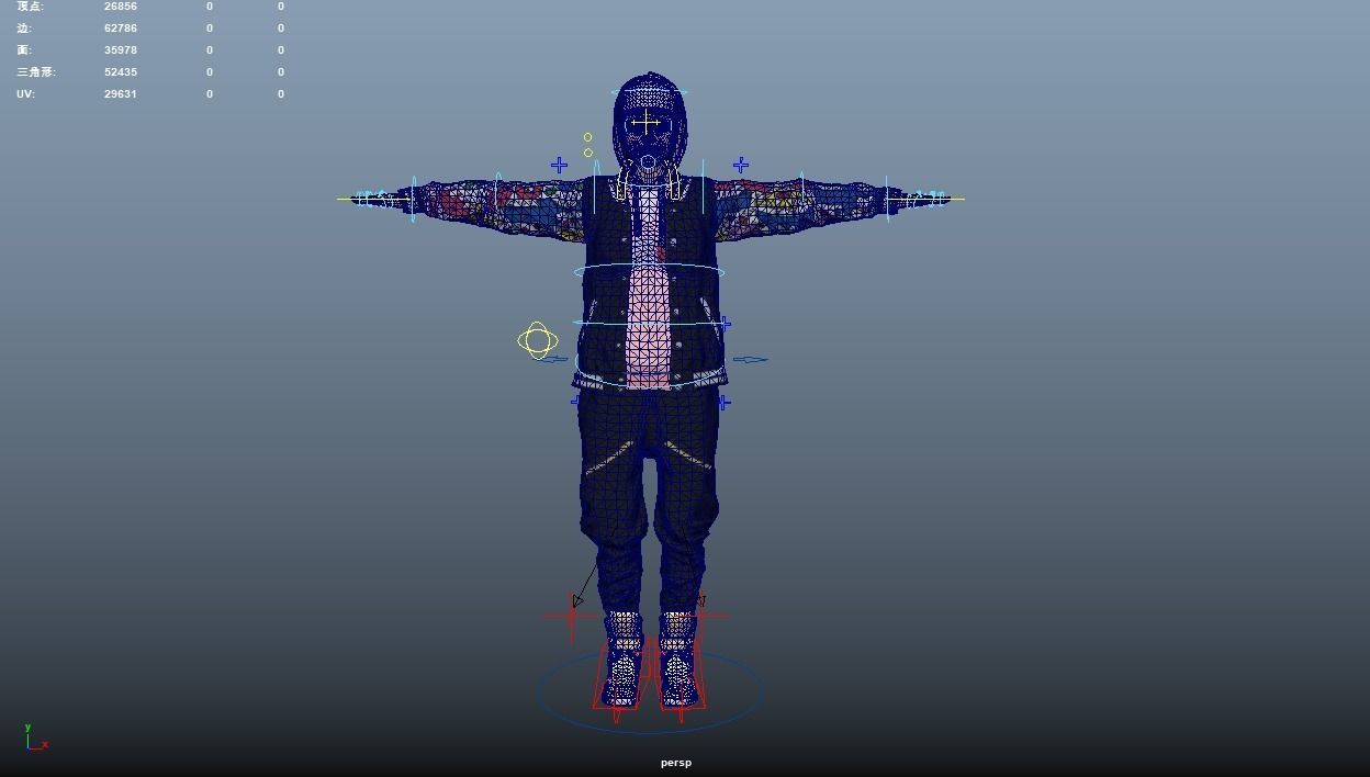 3D model HipHop Girl Rigged 3D Modle VR / AR / low-poly | CGTrader