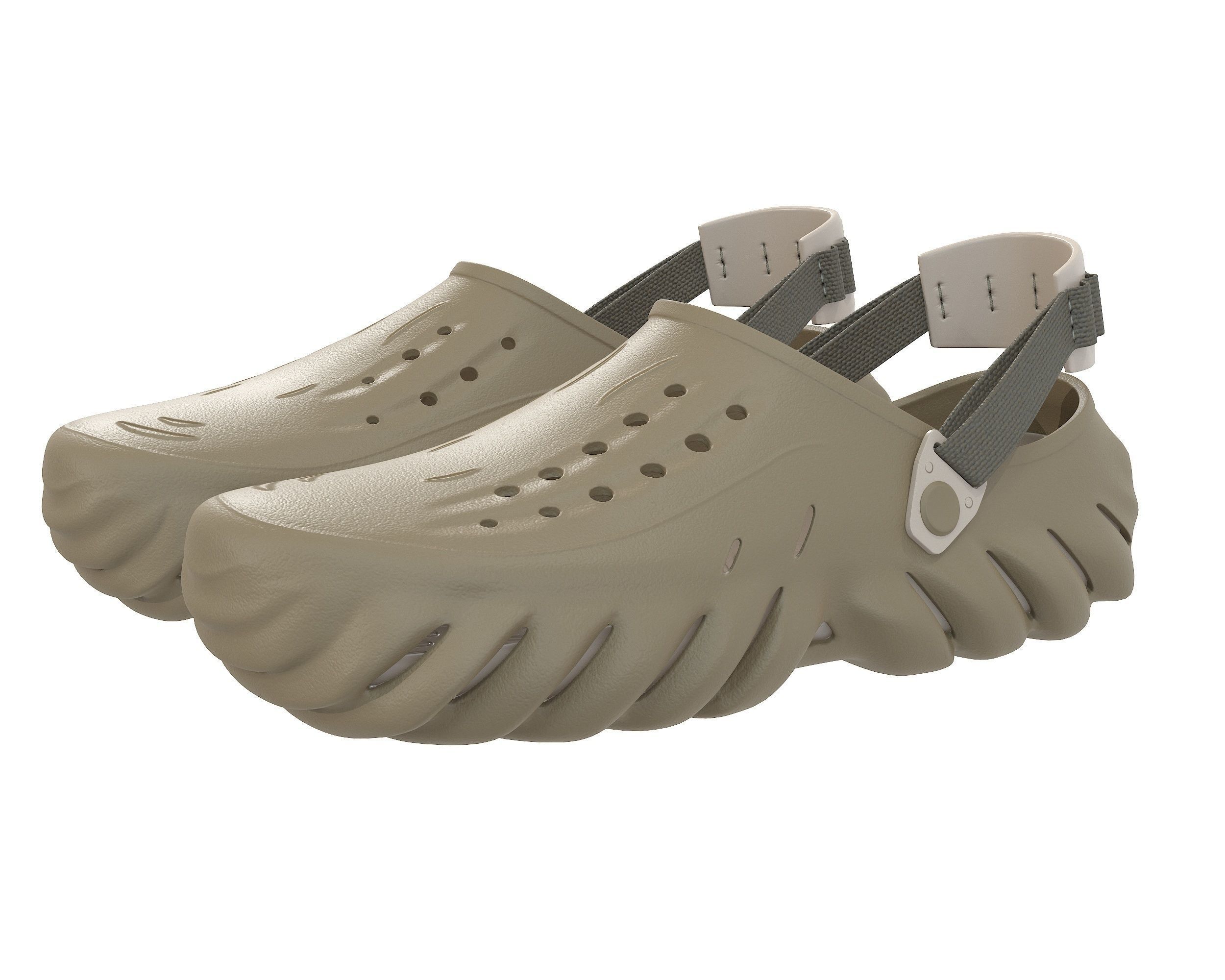 3D model Crocs Echo Clog shoes VR / AR / low-poly | CGTrader