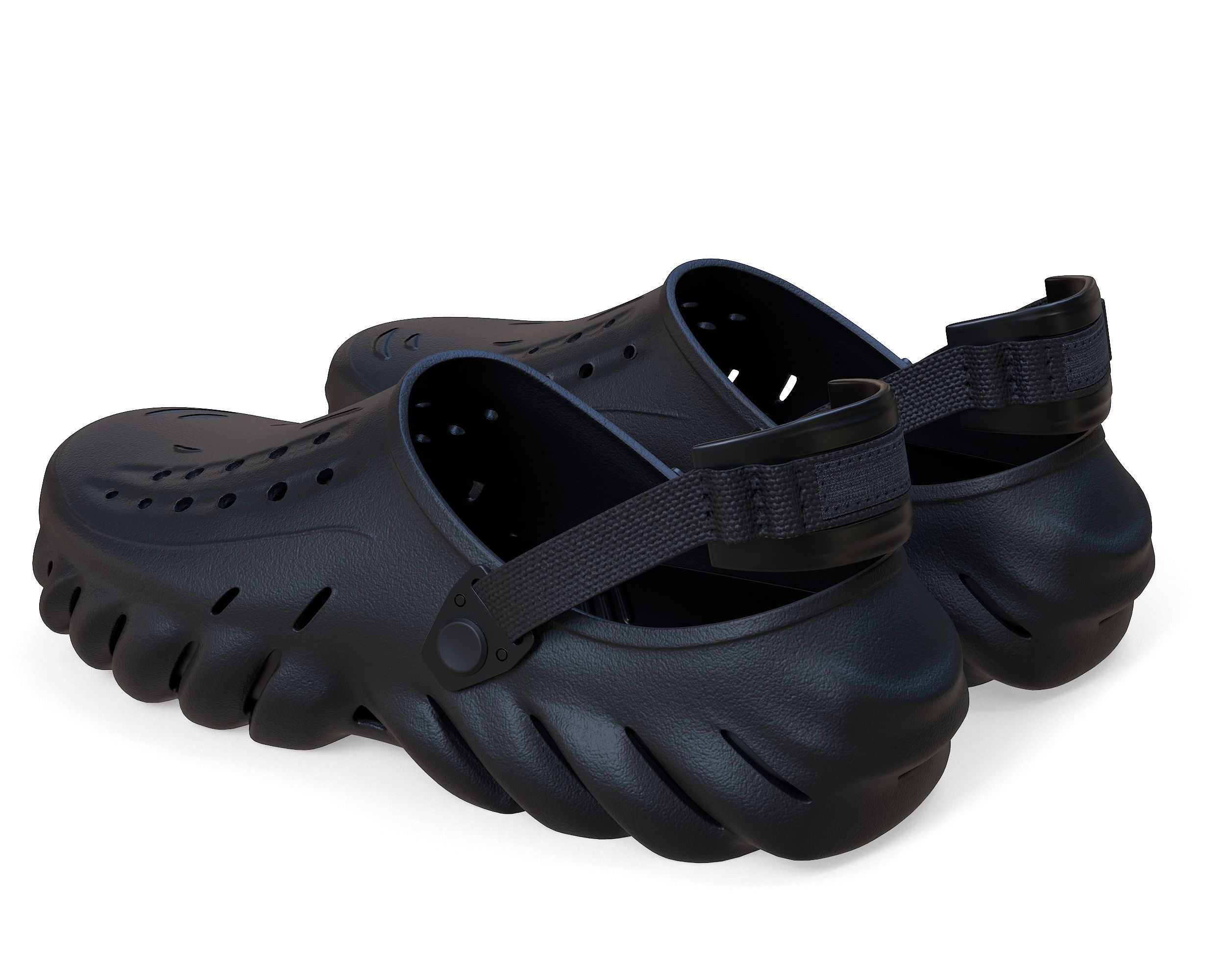 3D model Crocs Echo Clog shoes VR / AR / low-poly | CGTrader