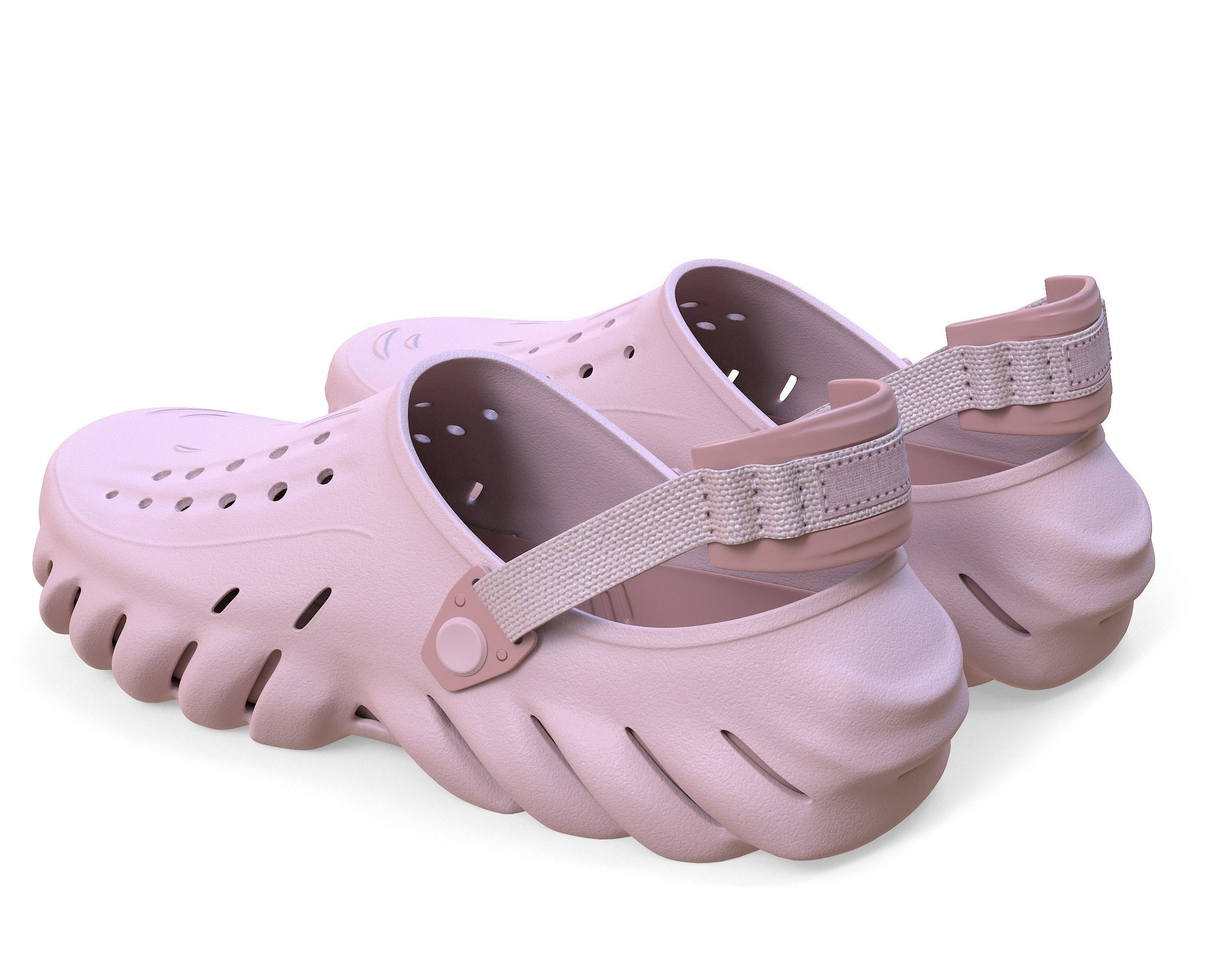 3D model Crocs Echo Clog shoes VR / AR / low-poly | CGTrader