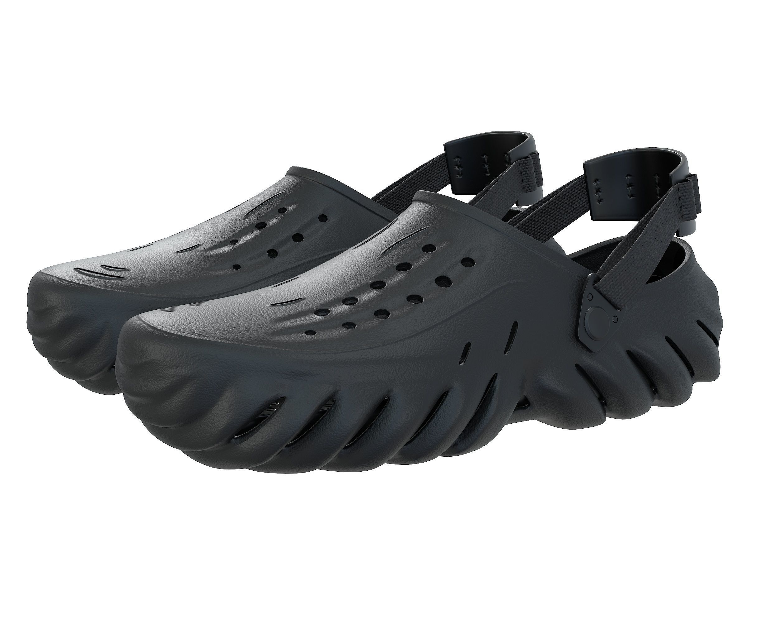 3D model Crocs Echo Clog shoes VR / AR / low-poly | CGTrader