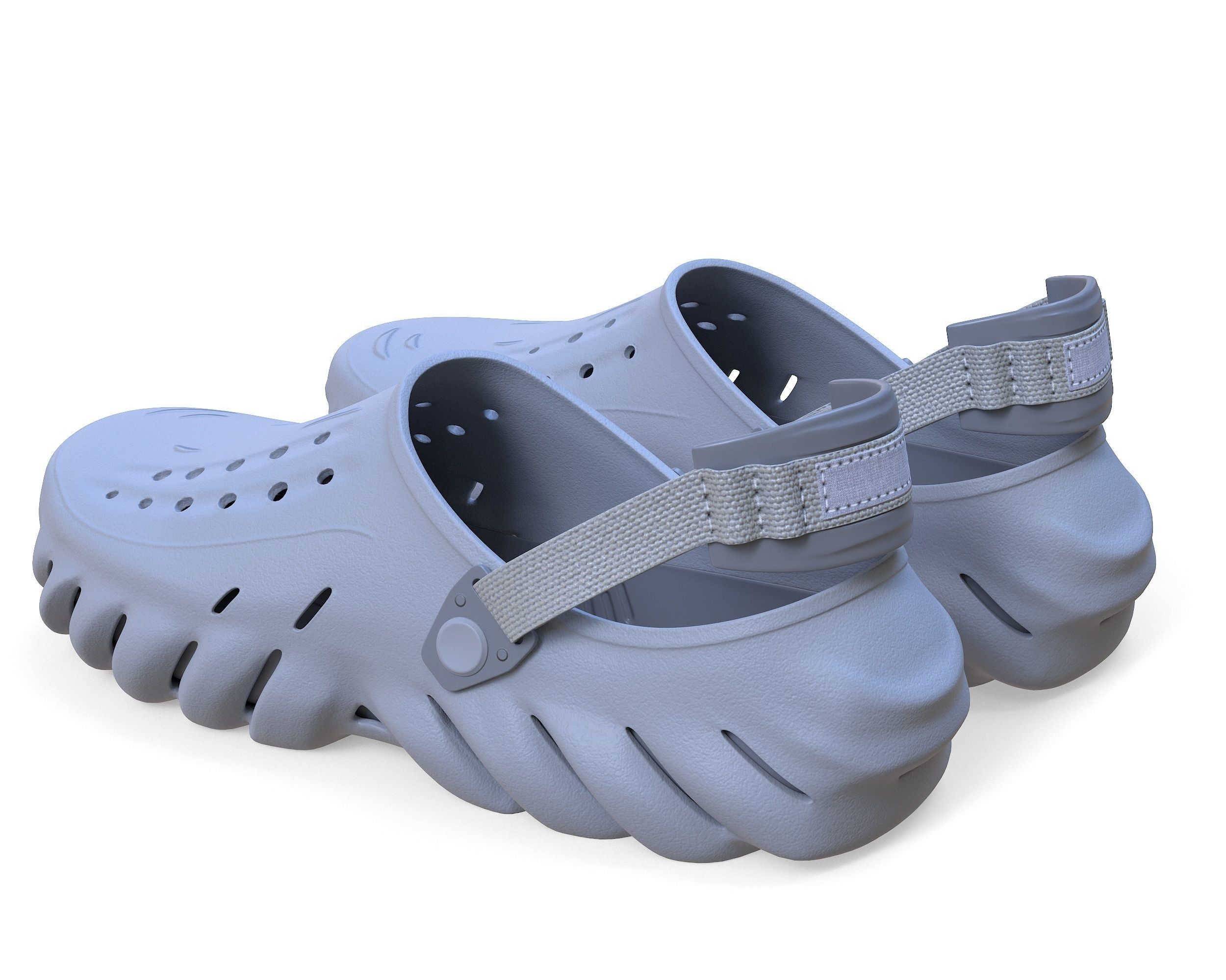 3D model Crocs Echo Clog shoes VR / AR / low-poly | CGTrader